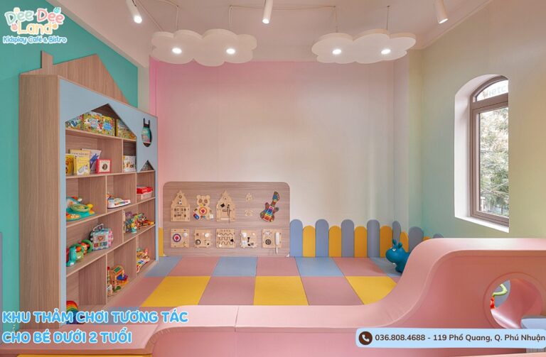 [Khám Phá] Dee Dee Land Kidsplay Café & Bistro Hấp Dẫn Cho Bé